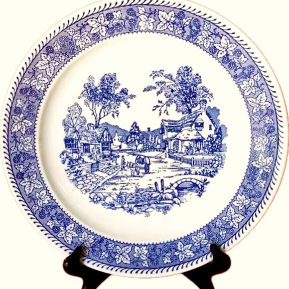 Stratwood Collection, Antique | Art | Shakespeare Country Blue Plate ...